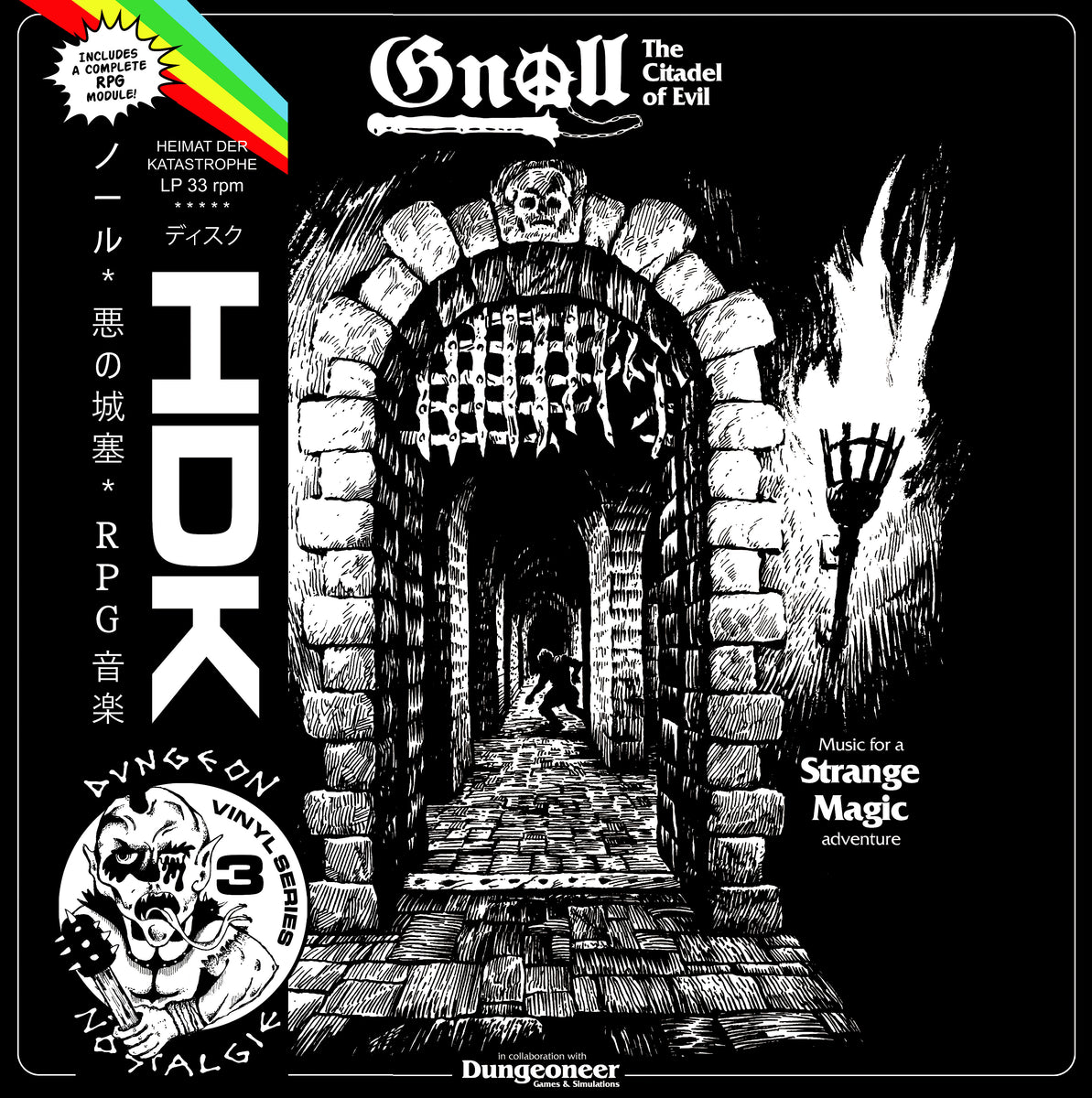 GNOLL "Citadel of Evil" VINYL LP + RPG MODULE – Heimat der Katastrophe official store